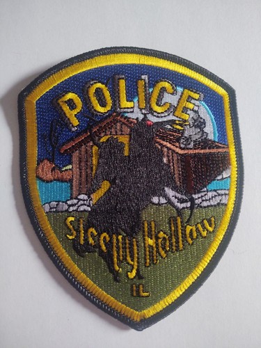 SLEEPY HOLLOW ILLINOIS POLICE PATCH HEADLESS HORSEMAN | eBay