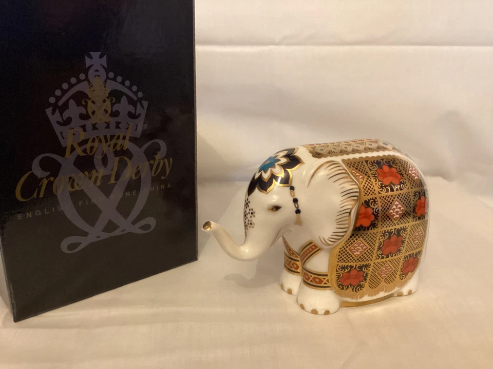 Royal Crown Derby Elephant for sale | eBay UK