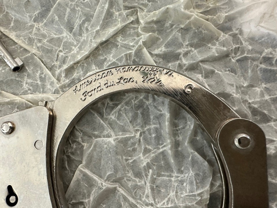 Harley Davidson Handcuffs American Handcuff Company Wisconsin Keys And ...