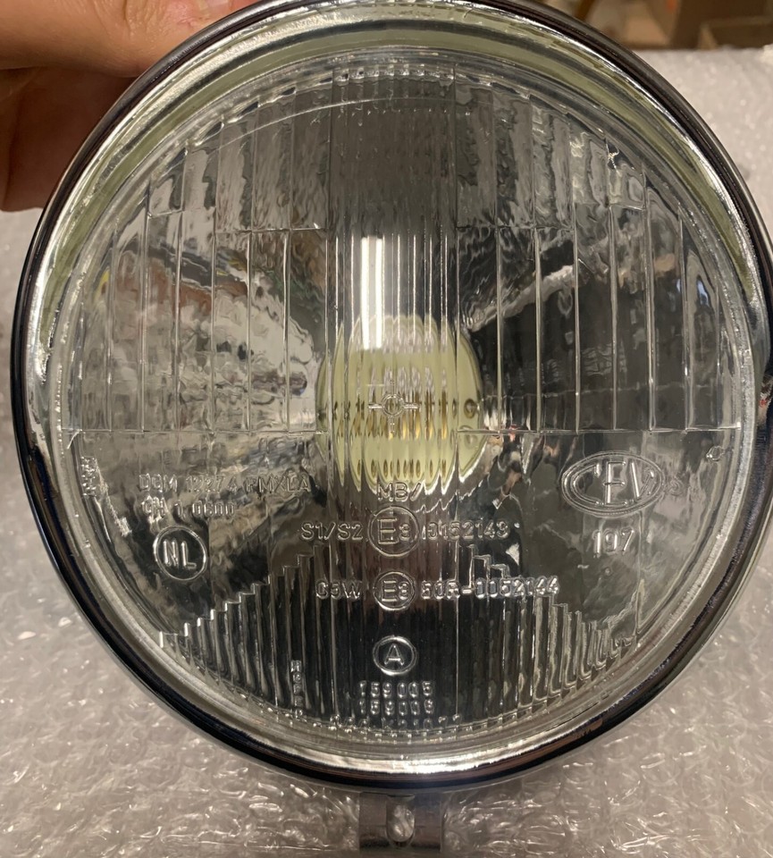 Unit Headlight With Visor " Type Cev 150 " Mival - Morini - Gilera ...