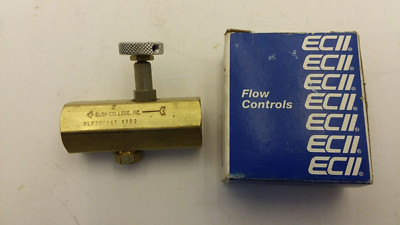 ELON KLF250BBC BALL CHECK VALVE BRASS 1/4"NPT FEMALE KNURLED KNOB 7 ...