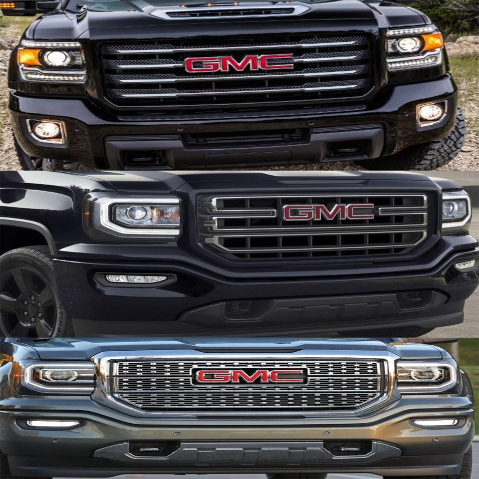 GMC Sierra Denali 2014-2018 Front Grille Emblems Logo Badge 17" 1500 ...