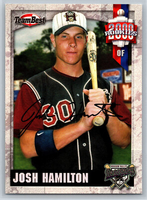 2000 Team Best Rookies Josh Hamilton Rookie Auto RC | eBay