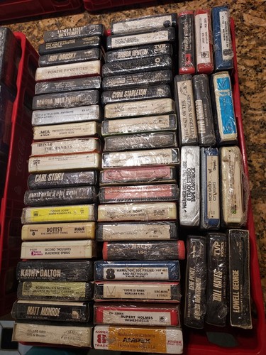 RARE 8 TRACK TAPES-$3 each of YOUR CHOICE-VARIOUS GENRE and ARTISTS-WE ...