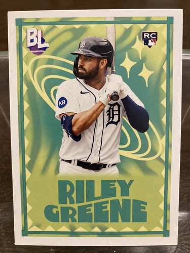 2023 Topps Big League Riley Greene Rookie RC Big Leaguers #BL-23 Tigers ...
