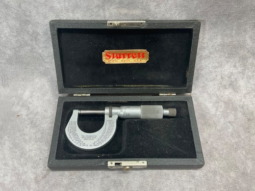 Starrett Outside Micrometer with box | eBay