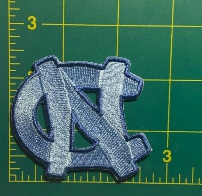 University of North Carolina Tar Heels Patch unc 2.75" wide UNC iron on ...