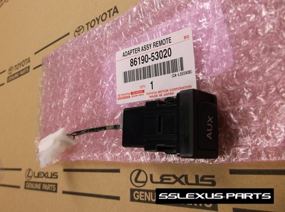 Lexus IS250 IS350 ISF (2006-2008) OEM Genuine AUX JACK INPUT RADIO ...