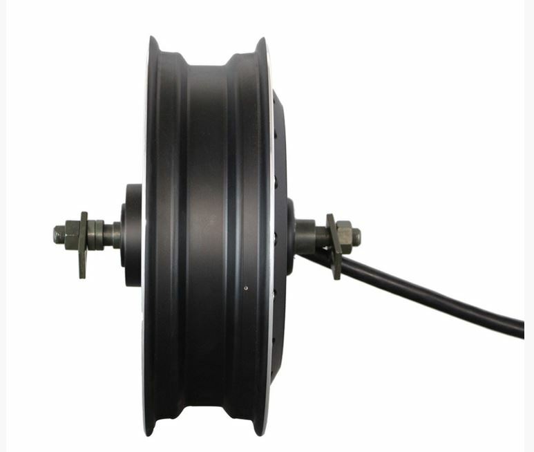 High Powered 2KW 72V Brushless Electric Motorcycle Scooter Conversion ...