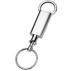 Silver Rectangle Quick Release Valet Keychain Accessory Detachable | eBay