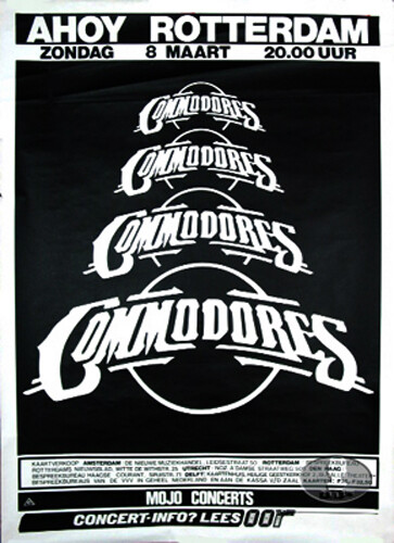 The COMMODORES 1992 Tour Concert Poster LIONEL RICHIE | eBay