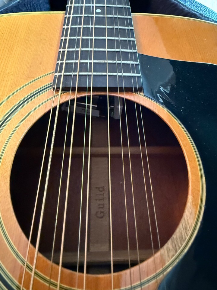Guild F212XL 12 string acoustic 1980 VG case | eBay