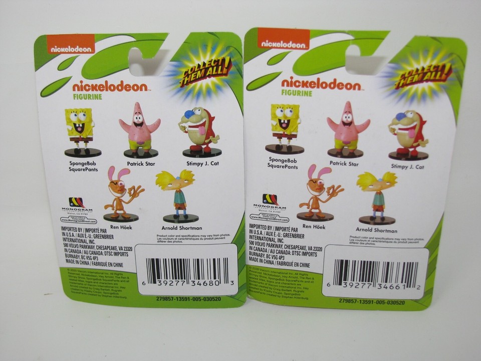 Greenbrier Nickelodeon SpongeBob SquarePants & Patrick Star Mini ...