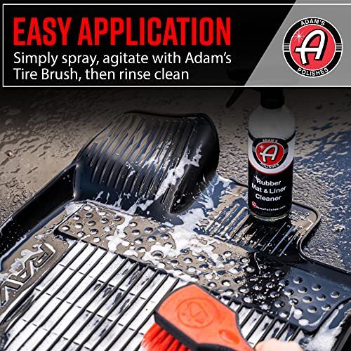 Rubber Mat & Liner Cleaner 16oz Protectant & Rubber Floor Mat Cleaning ...