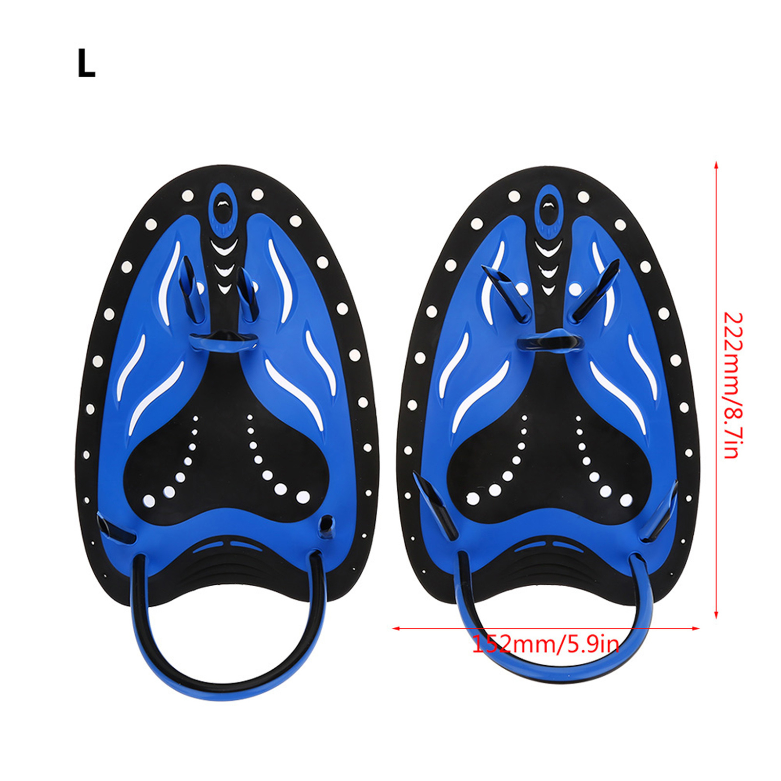 WHALE Swimming Diving Hand Fins Paddles Webbed Training Fin Scuba ...
