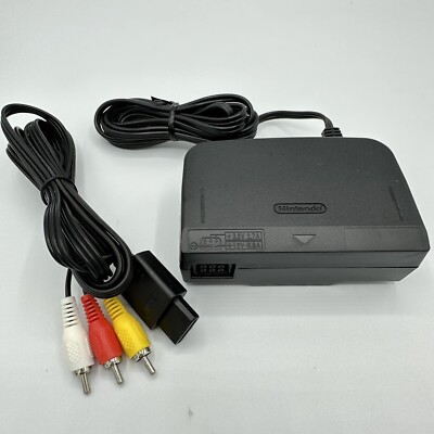 Original OEM Nintendo 64 N64 AC Power Supply Brick NUS-002 AC Adapter ...