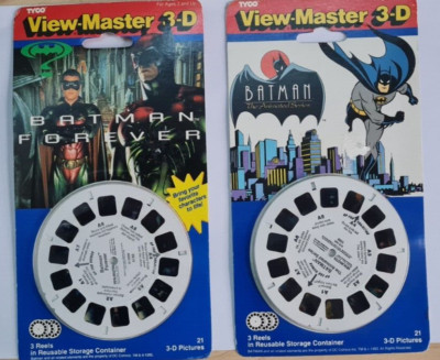 1993 Tyco View-Master 3-D Batman The Animated Series / Batman Forever ...