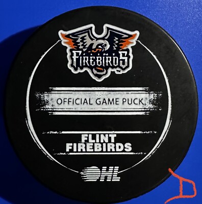 2023 OHL Flint Firebirds Playoff Official Game Puck | eBay