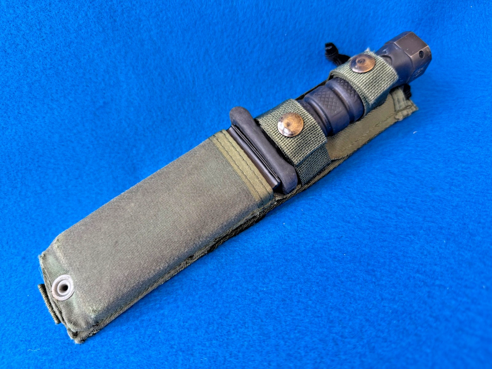 Ontario USA ASEK Fixed Blade Pilot Aircrew Survival Egress Knife Sheath ...
