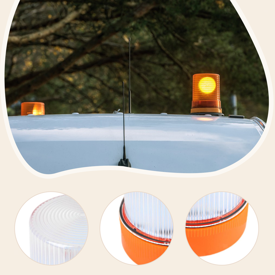 Traffic Warning Light LED Caution Light Sturdy Portable LED Road Safety ...