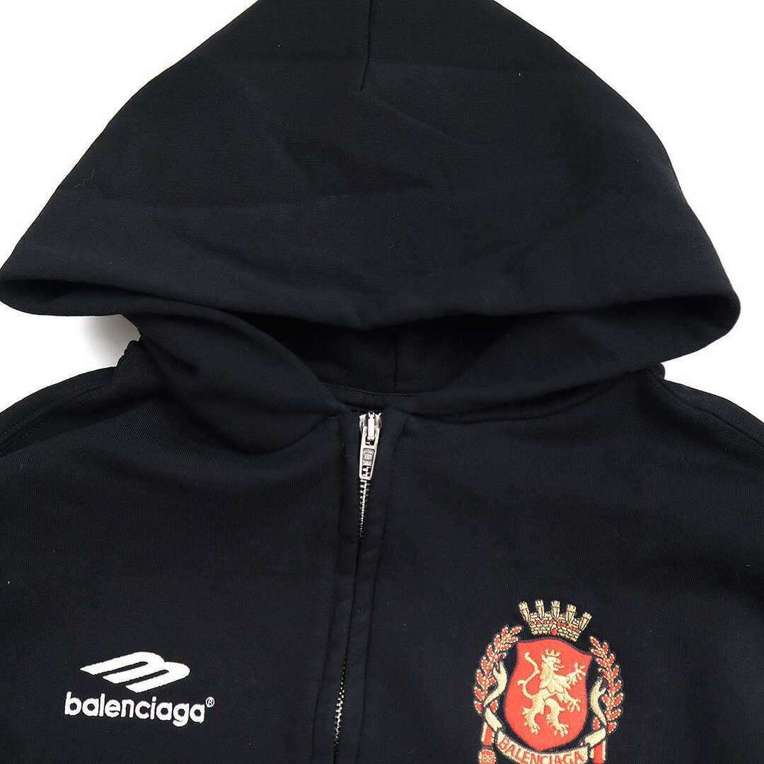 BALENCIAGA 24SS Soccer Paris Zip-Hoodie Zip Up Hoodie 744457 BALENCIAGA 24SS Soccer Paris Zip-Hoodie Zip Up Hoodie 744457