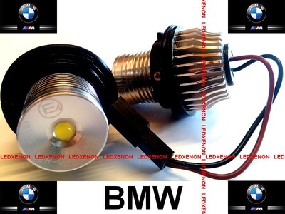 2 Led 10w Cree Angel Eyes BMW 5 E39 E60 E61 E63 E64 E87 X3 X5 E53 E65 E66 | eBay