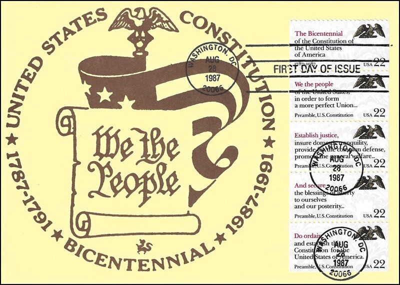Sc. 2359a Constitution booklet (full pane) Dragon Cards FDC | eBay