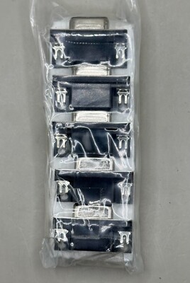 5pcs CONNECTOR, DB9, FEMALE, RIGHT ANGLE, 0.318, METAL SHELL | eBay