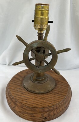 Maritime - Antique Ships Wheel