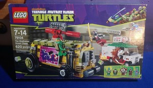 LEGO 79104 TEENAGE MUTANT NINJA TURTLES THE SHELLRAISER STREET CHASE ...