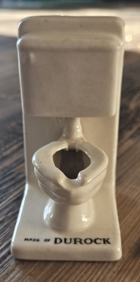 Antique Durock Porcelain Salesman Sample Toilet by Thomas Maddocks | eBay