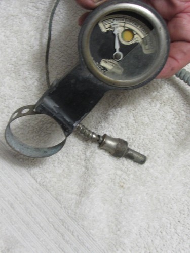 Vintage Antique Boyce Motometer Water Temp Gauge Dial Color Model A T ...