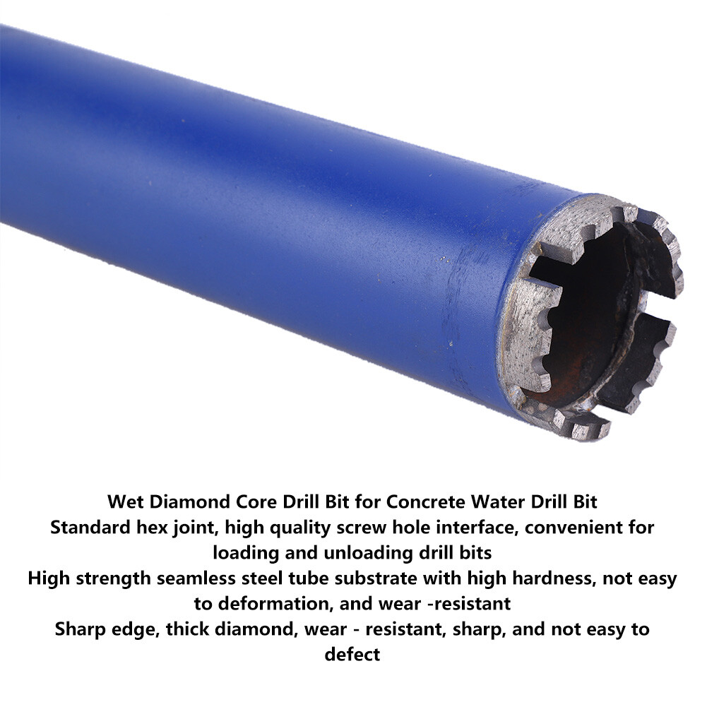 Wet Core Drill Bit For Concrete Water Drill Bit Air Conditioning | eBay