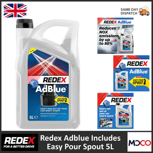 Redex Adblue With Spout Exhaust Car Diesel Fuel Additive Treatment 5 ...
