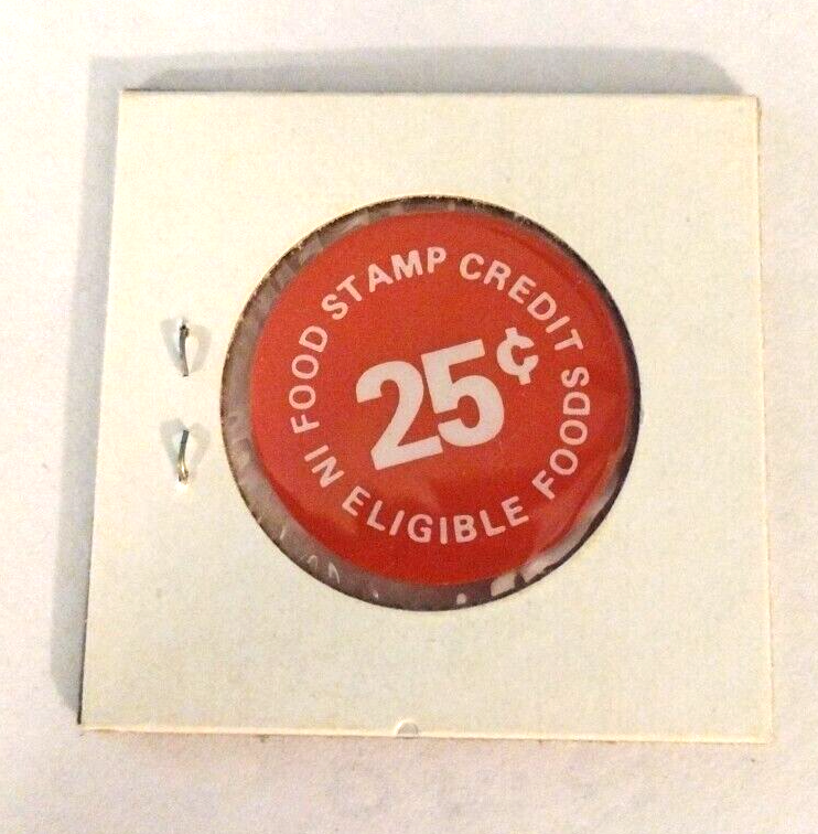 25 Cent - Red Token - Food Stamp Credit - Lincoln Way Foods | eBay