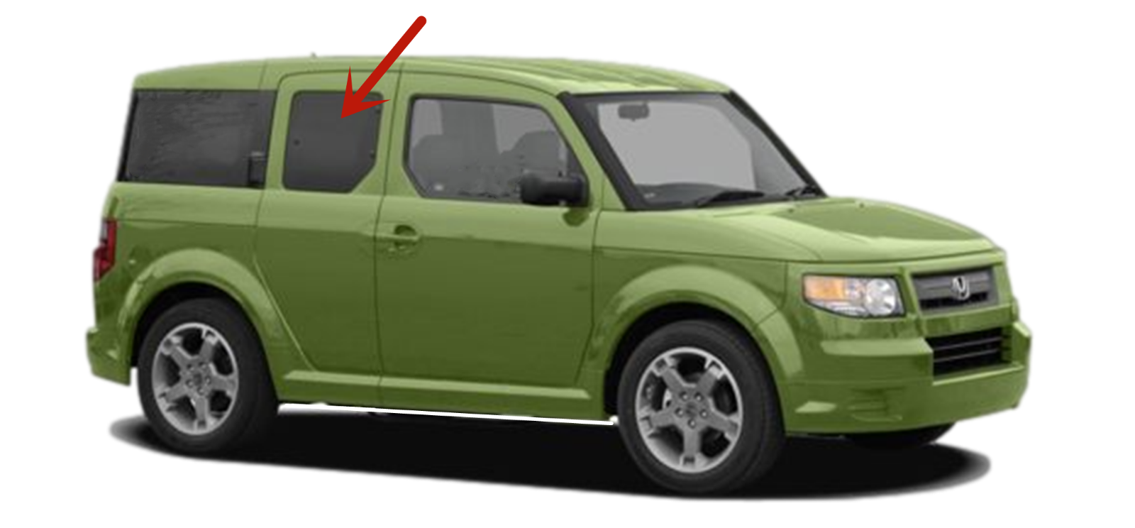 Fits 2003-2011 Honda Element 4 Door Passenger Side Right Rear Door ...