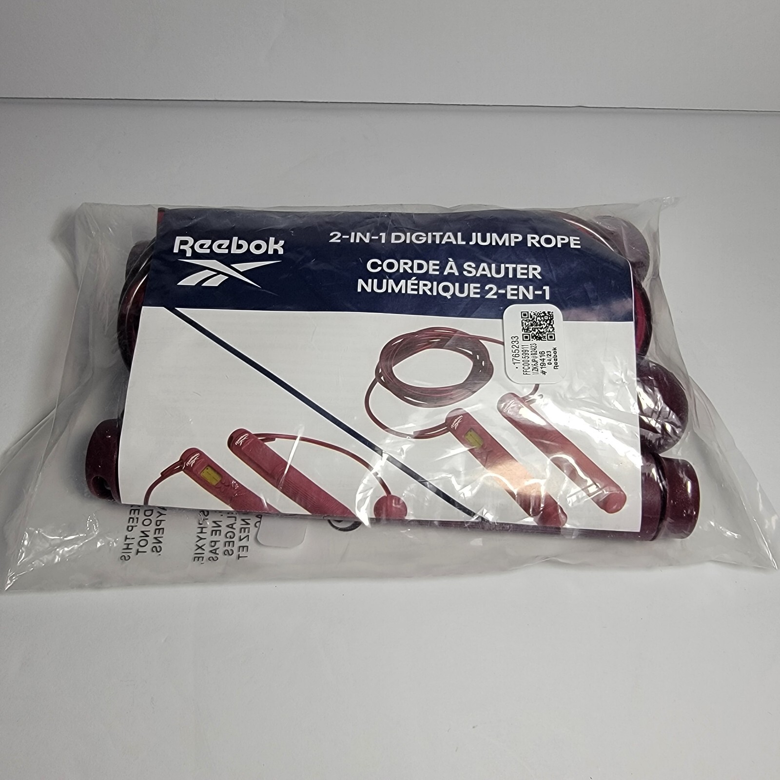 Reebok Jump Rope 2-in-1 Digital Smart Jump Rope | eBay