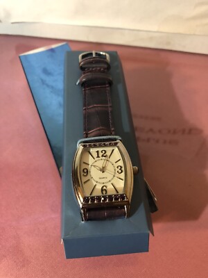 Avon Bold Face Colorful Strap Watch Eggplant New in Box | eBay