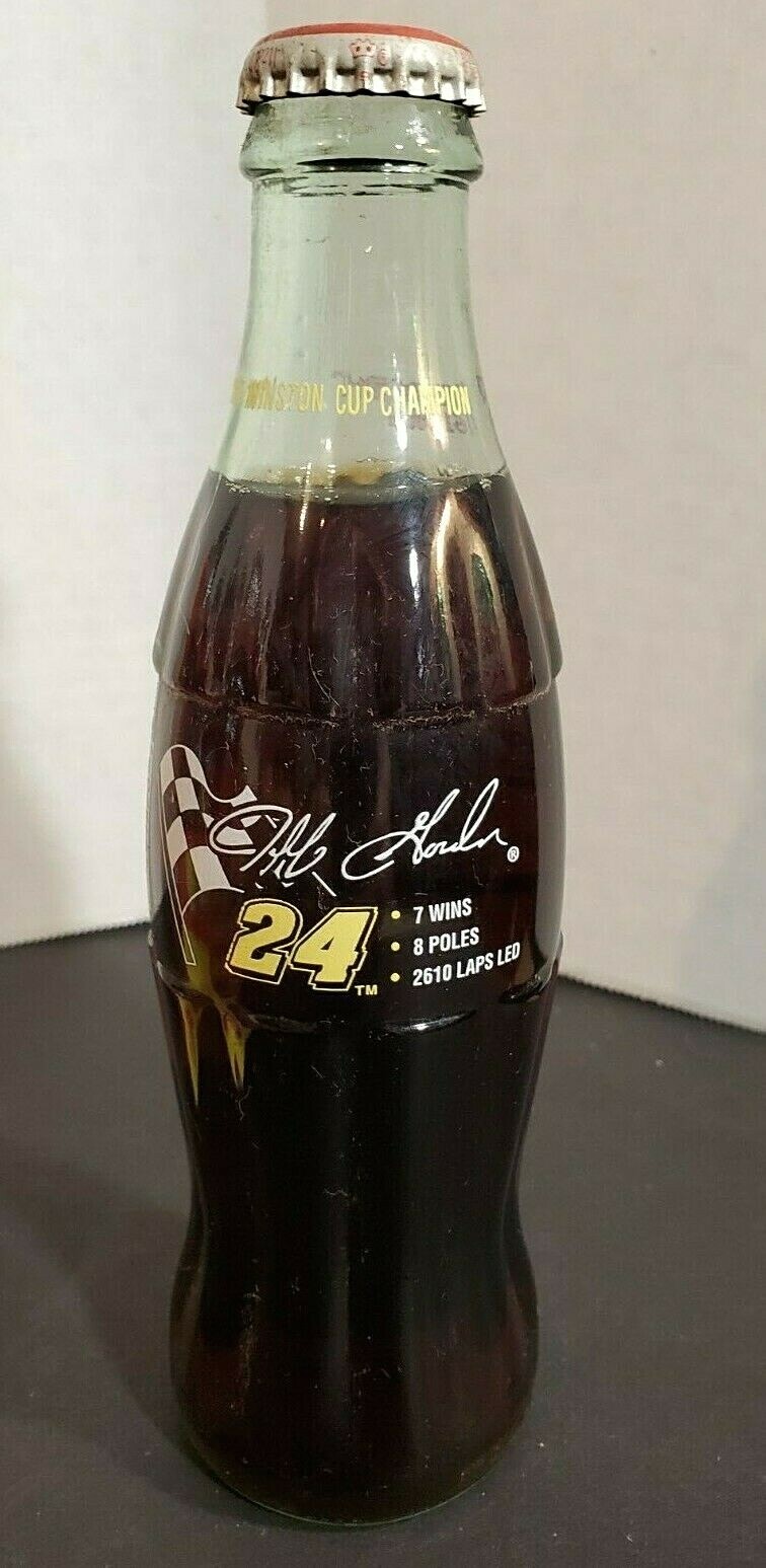 Jeff Gordon #24 1995 Winston Cup Champion Coke bottles - 6 pack of coca ...