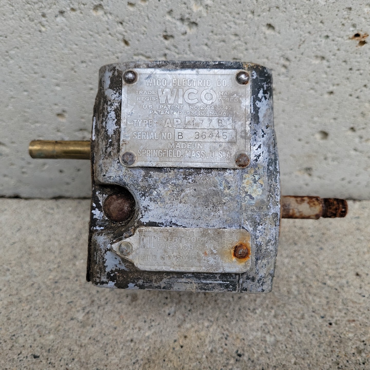 Vintage WICO Type AP Magneto 477B 2 Cylinder John Deere Tractor Part | eBay