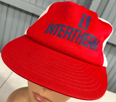 Intertherm Heating Air Conditioning VTG Snapback Baseball Cap Hat Made ...
