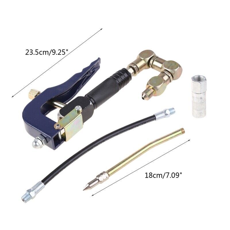 Pneumatic Grease Gun Hand‑Held High Pressure Grease Gun 360° Rotation ...