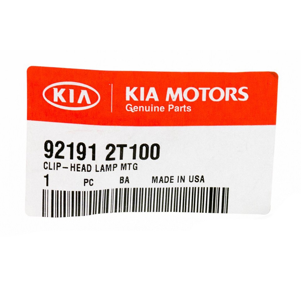 OEM NEW Headlamp Assembly Mounting Clip 2011-2015 Kia Optima 92191 ...