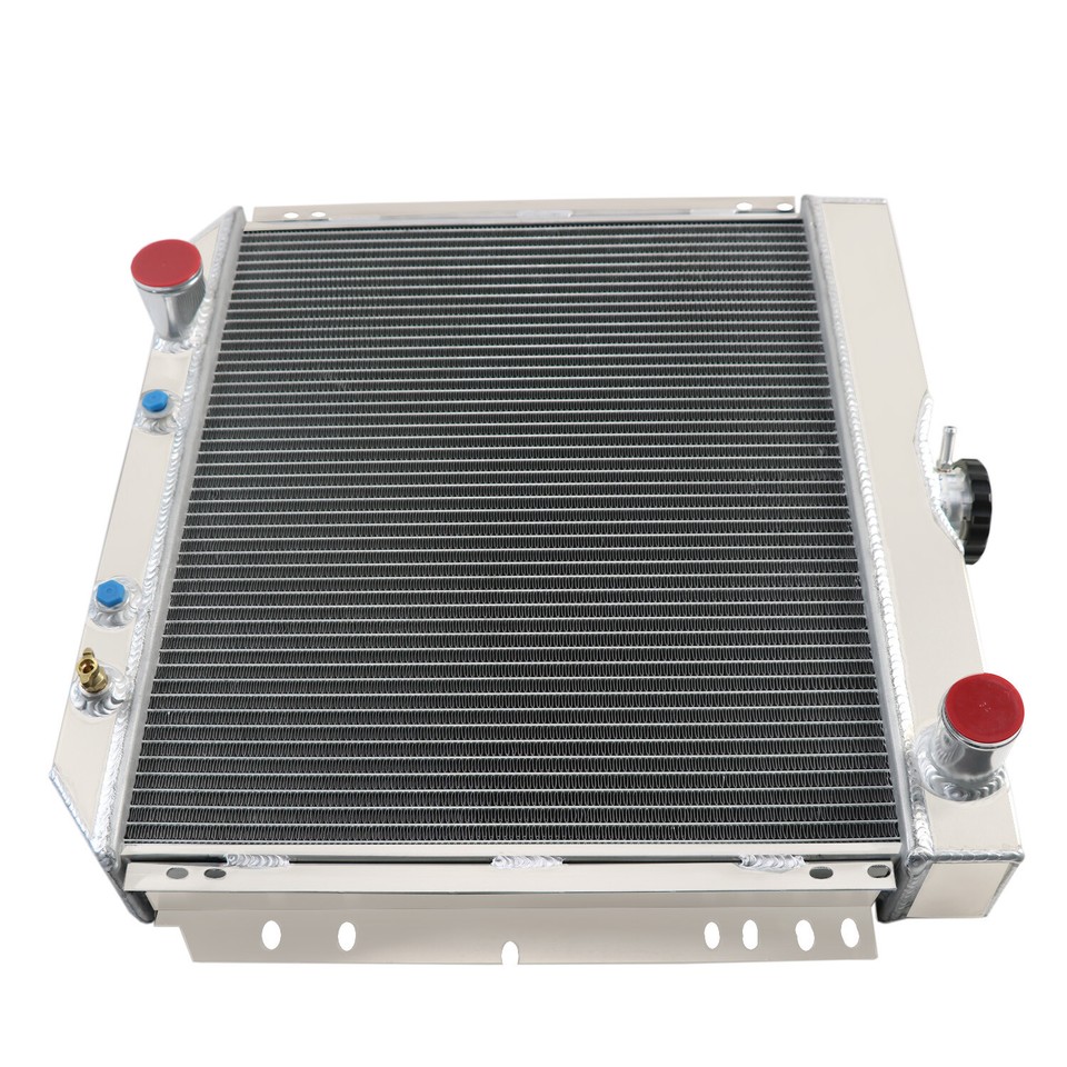 4-Row Aluminum Radiator For 1966-1970 Ford Mustang Falcon Fairlane ...