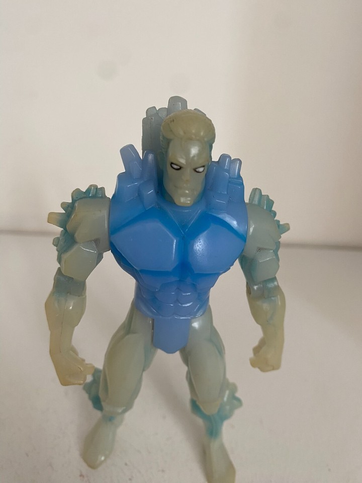 1995 MARVEL X-MEN INVASION COMICS SERIES ICEMAN 2 II TOY BIZ ACTION ...