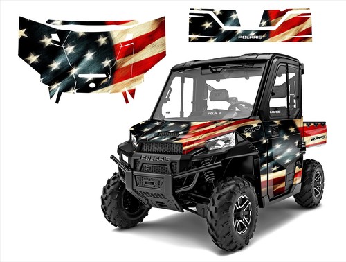 2016 - 2017 Polaris Ranger XP 570, 900, 1000 EPS graphics wrap kit ...