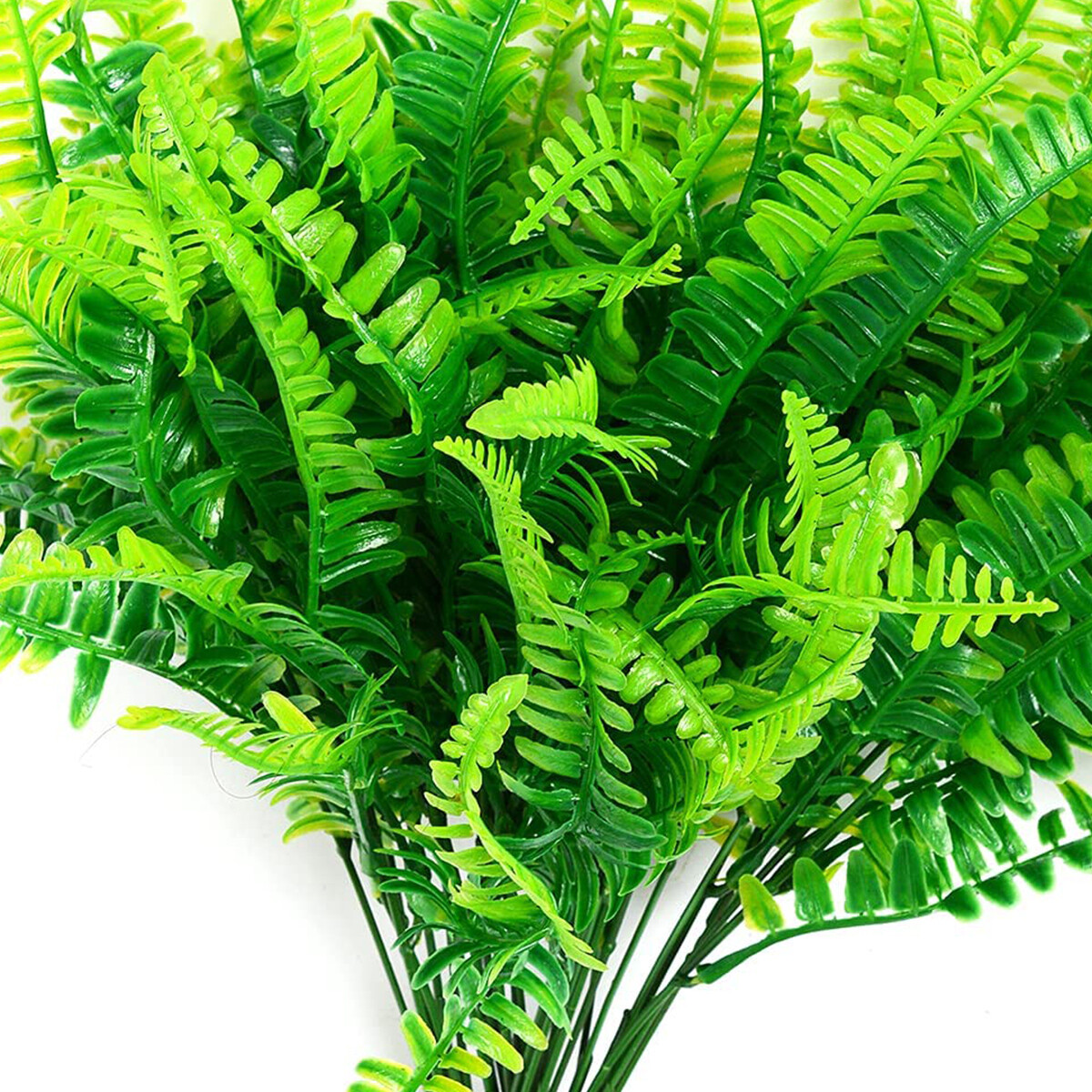 4Pcs Artificial Boston Fern Plants Realistic Fake Ferns Bush Plants 💮 ...