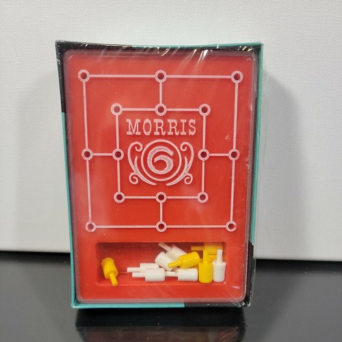 Vintage 1970 MB Milton Bradley Mini Board Game Six Men's MORRIS 6 | eBay