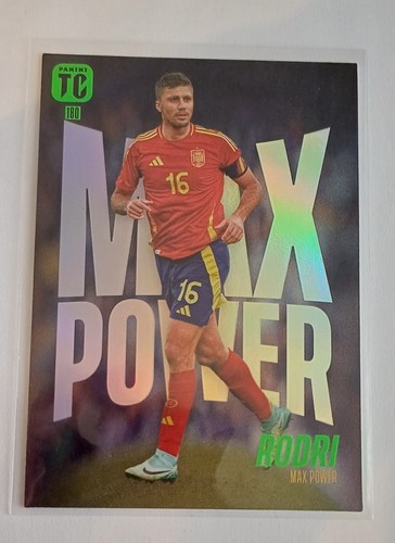 Carte Card Carta MAX POWER n°180 RODRI Espagne PANINI TOP CLASS 2025 | eBay
