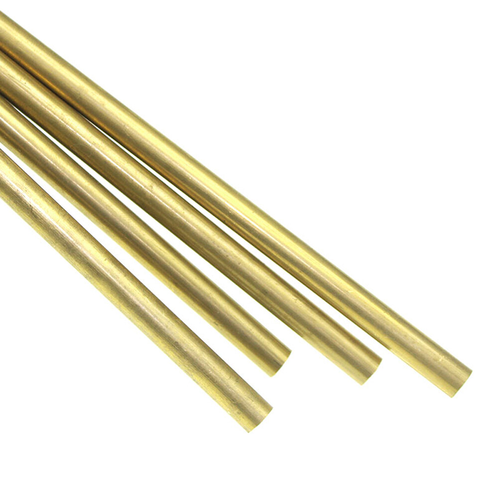 Solid Brass Round Bar Rod Length 200mm Diameter 1mm 2mm 2.5mm 3mm 4mm 5mm 6mm | eBay